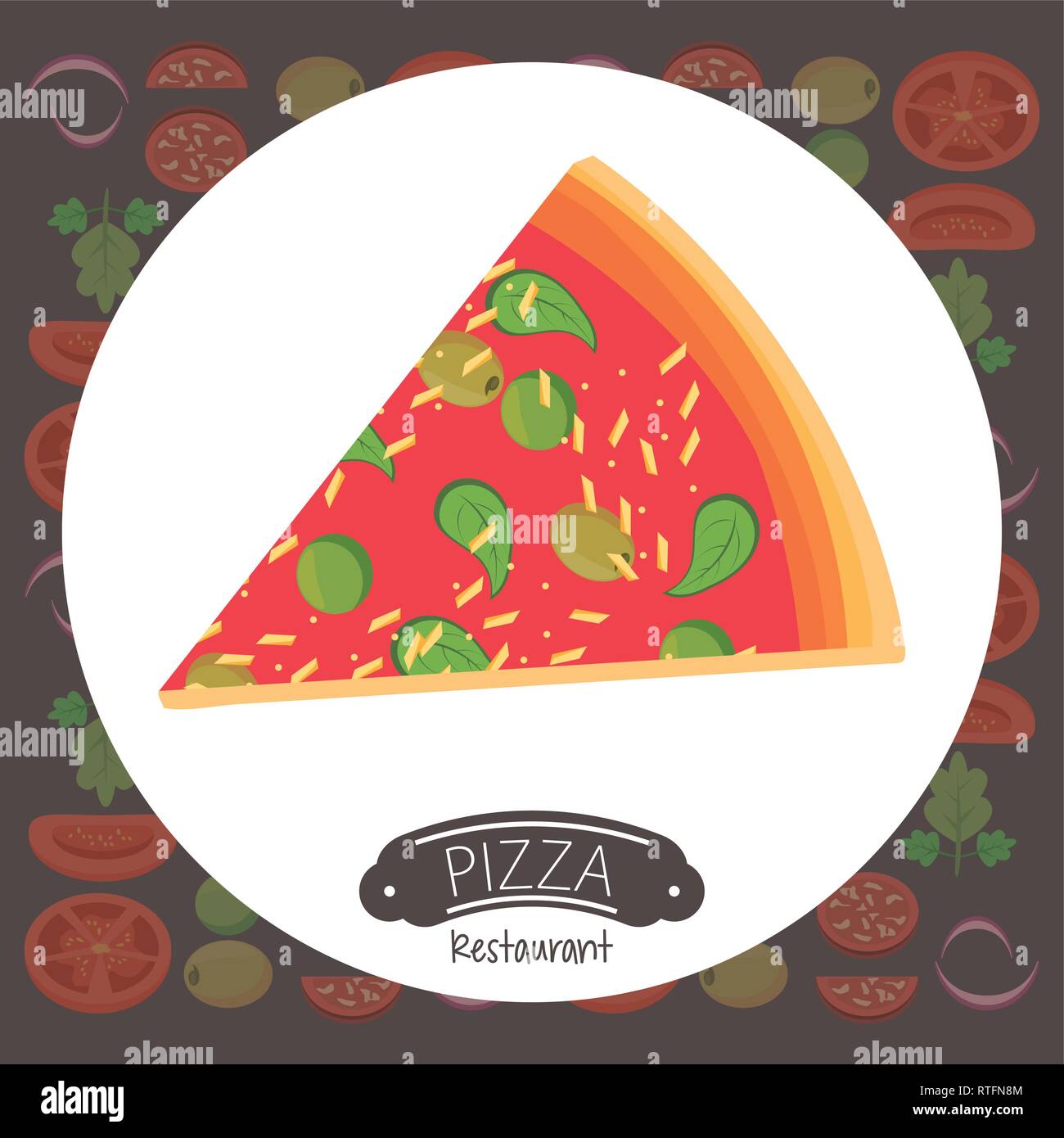 Pizza italian restaurant Stock Vector Image & Art - Alamy