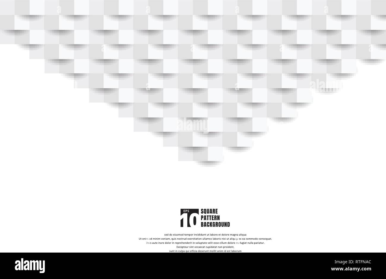 Abstract 3D white paper art style texture and background with copy ...