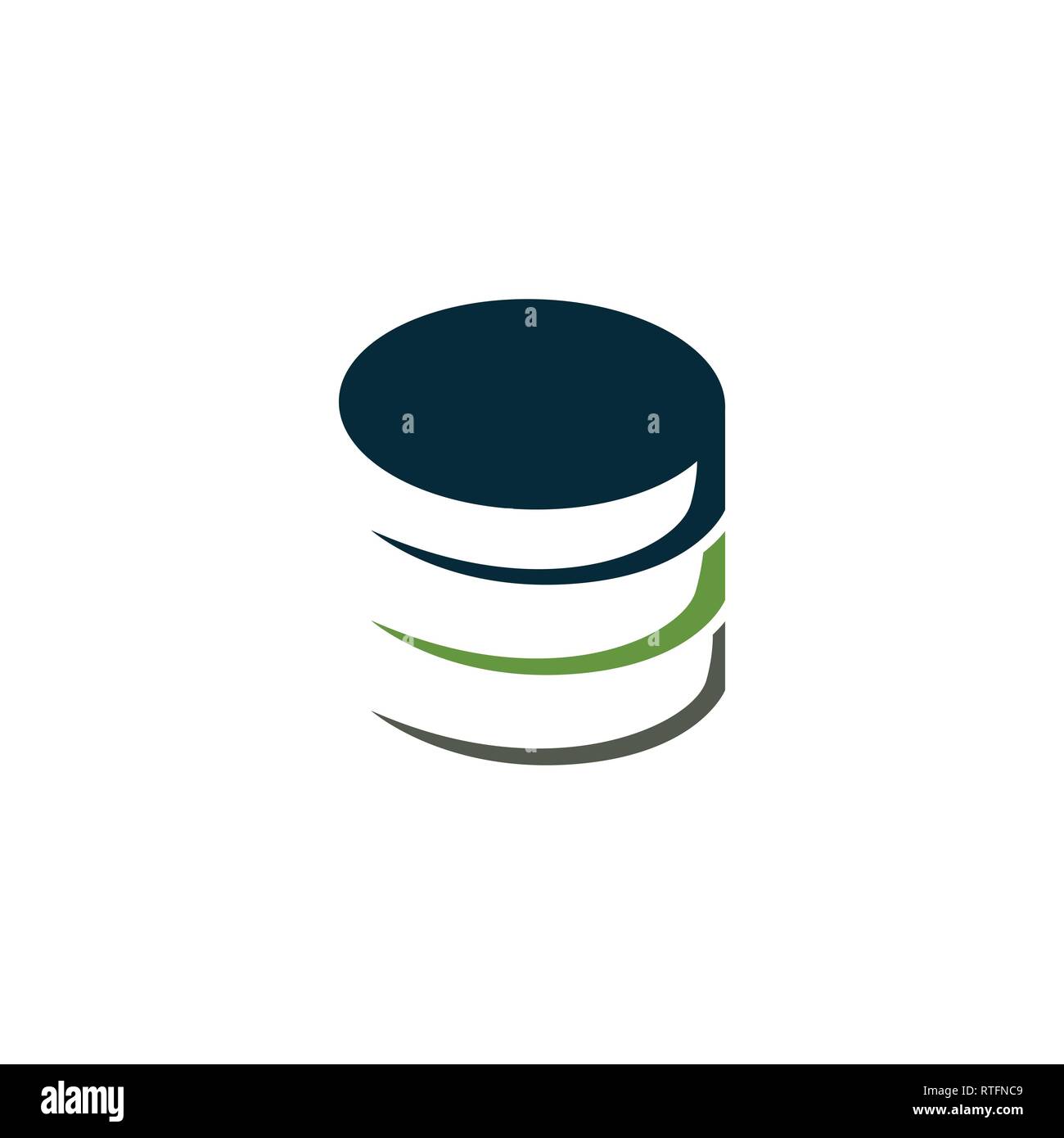 Circular Database icon isolated on white background. Circular Database ... Circular Database icon isolated on white background. Circular Database ...