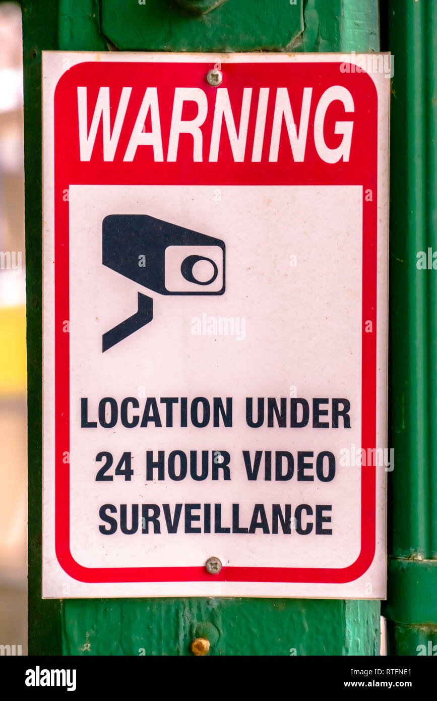 Its location is monitored hi-res stock photography and images - Alamy
