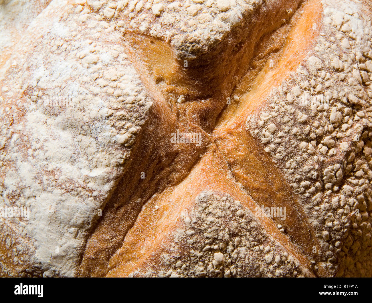 traditional way of baking - home made bread Stock Photo - Alamy