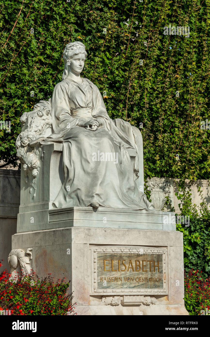 Monument of empress elisabeth hi-res stock photography and images - Alamy