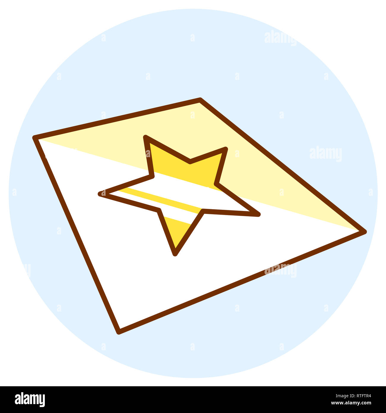 Simple modern line style Cut Out Stock Images & Pictures - Alamy