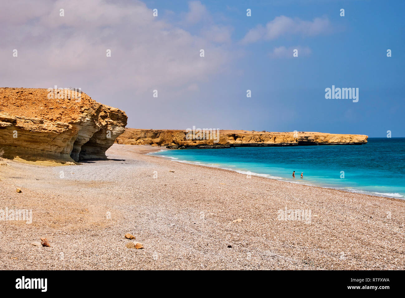 Sultanat of Oman, governorate of Ash Sharqiyah, beach near Wadi ash ...