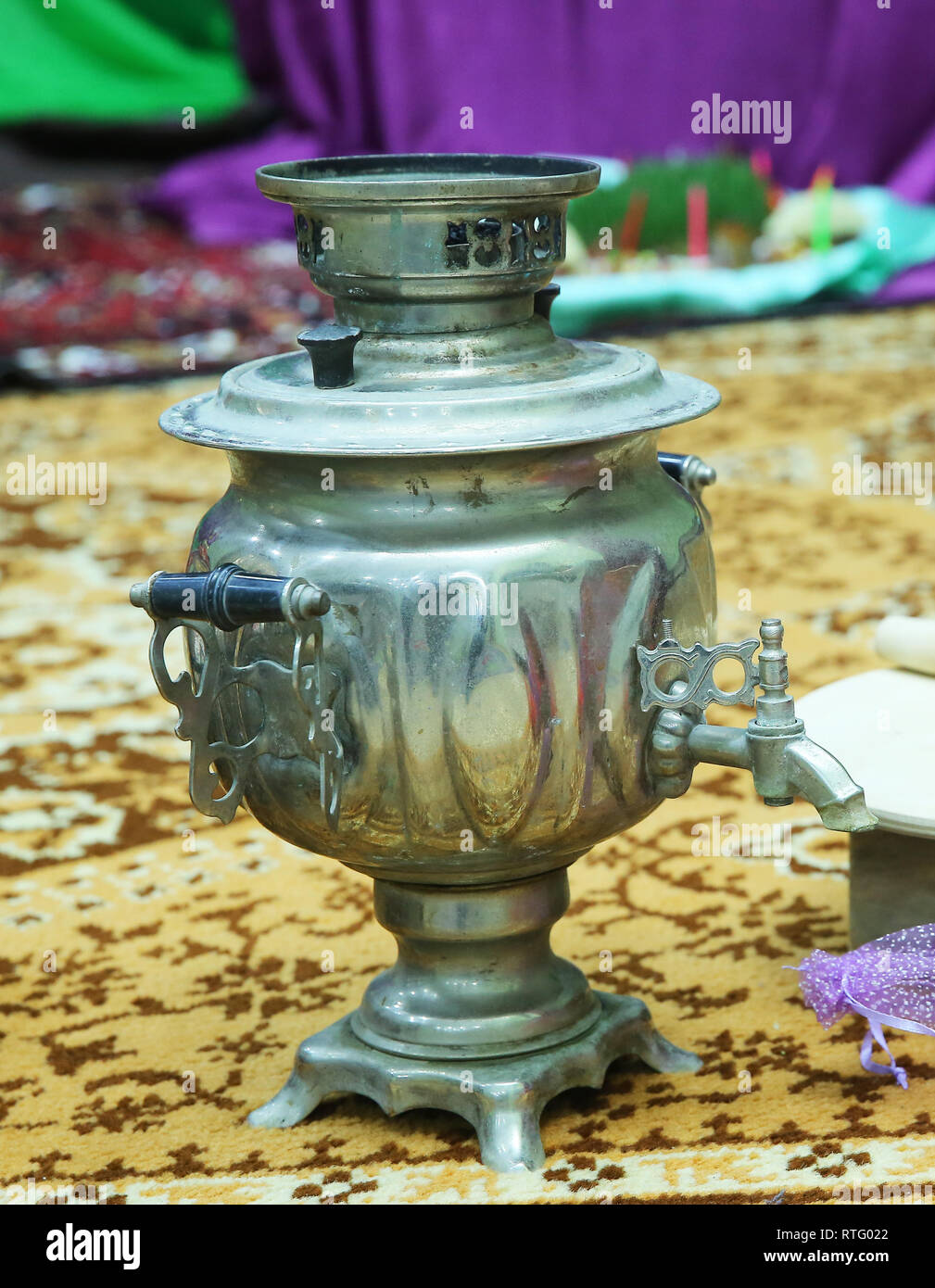 Samovars are typically crafted out of plain iron, copper, polished ...