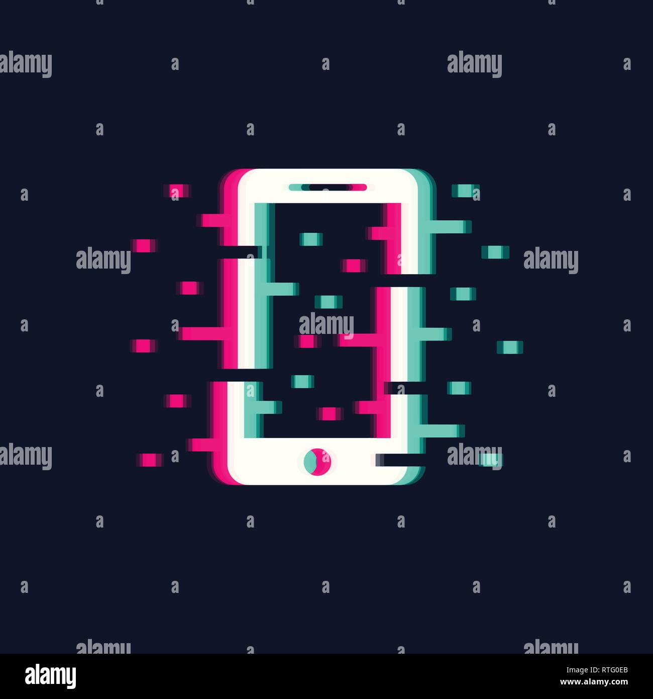 Glitch Effect Phone Stock Vector Images Alamy glitch-effect-phone-stock-vector-images-alamy