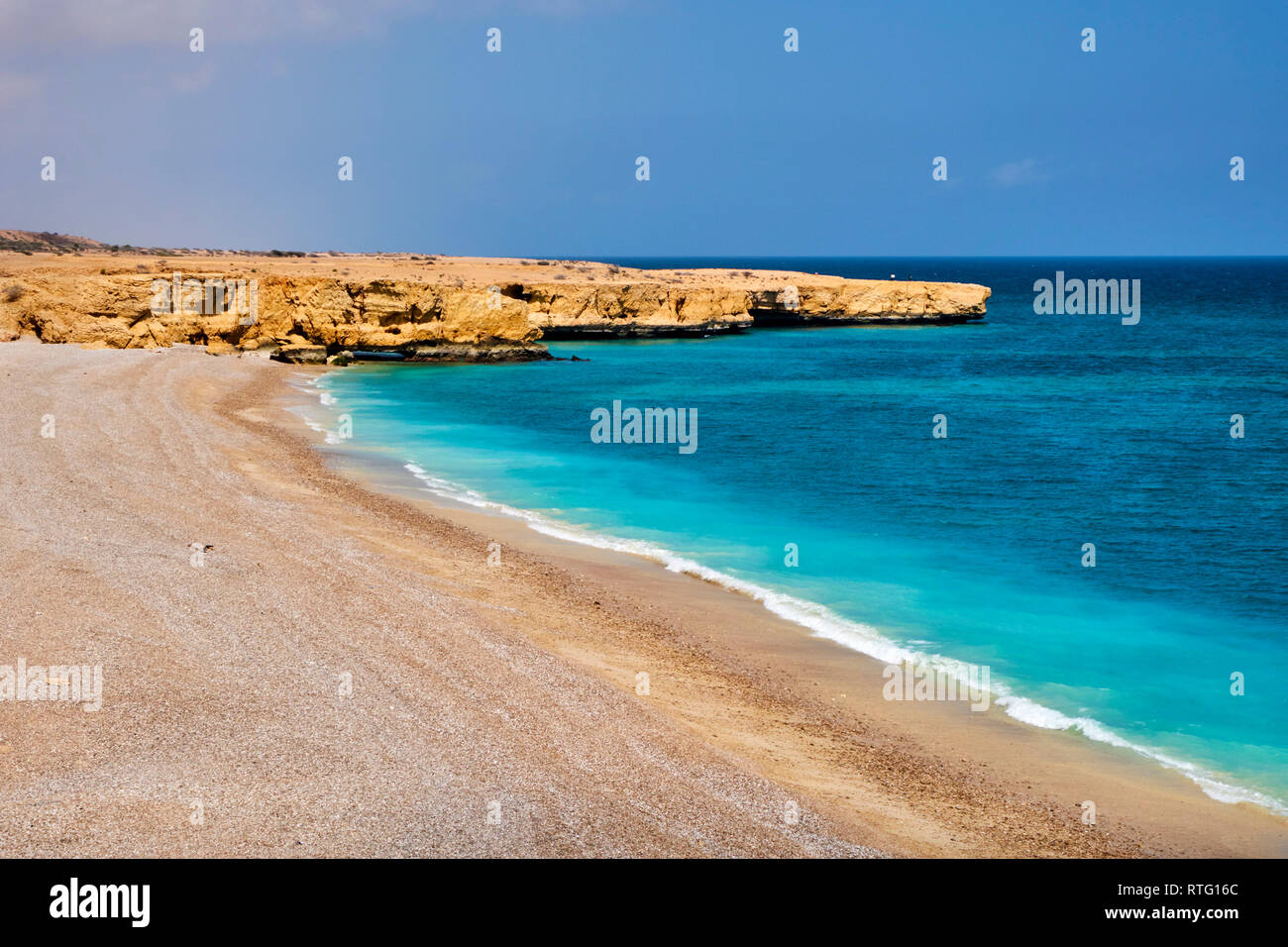 Sultanat of Oman, governorate of Ash Sharqiyah, beach near Wadi ash ...