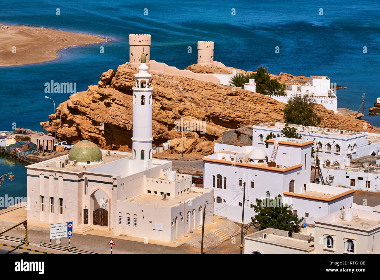 Sultanate of Oman, Al Sharqiya Region, Ayjah harbour in Sur Stock Photo ...