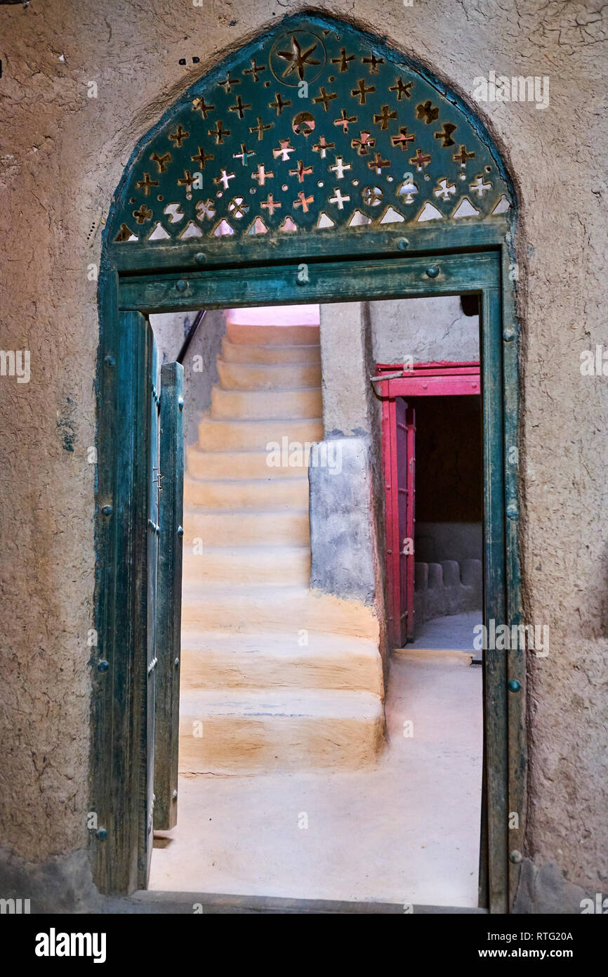 Sultanate of Oman, Ad-Dakhiliyah Region, village of Al Hamra, Bait Al ...