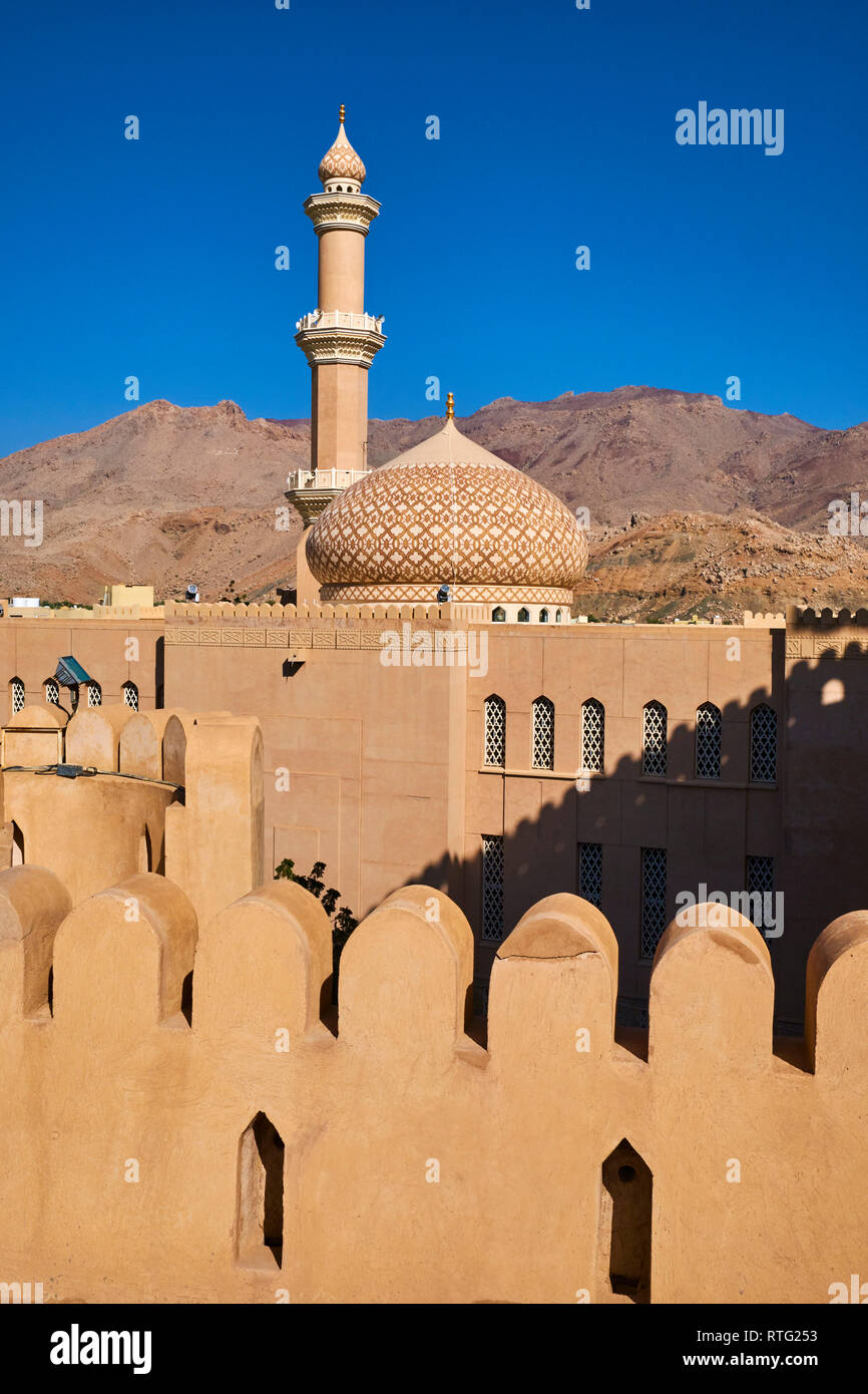 Sultanate of Oman, Ad-Dakhiliyah Region, Nizwa, the 17 century fort ...