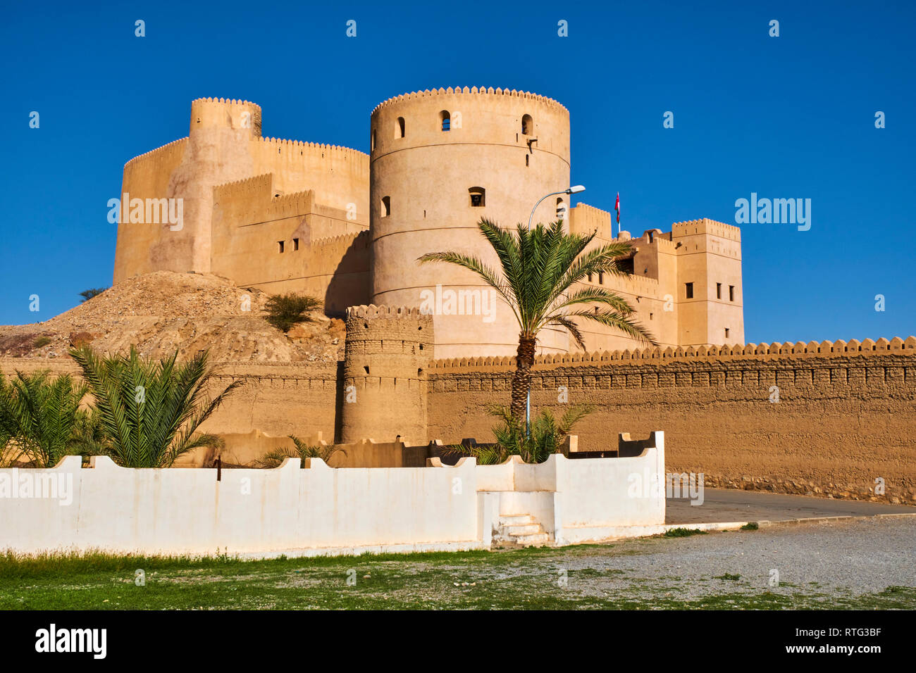 Sultanat of Oman, governorate of Al-Batina, Rustaq, Rustaq Fort or ...