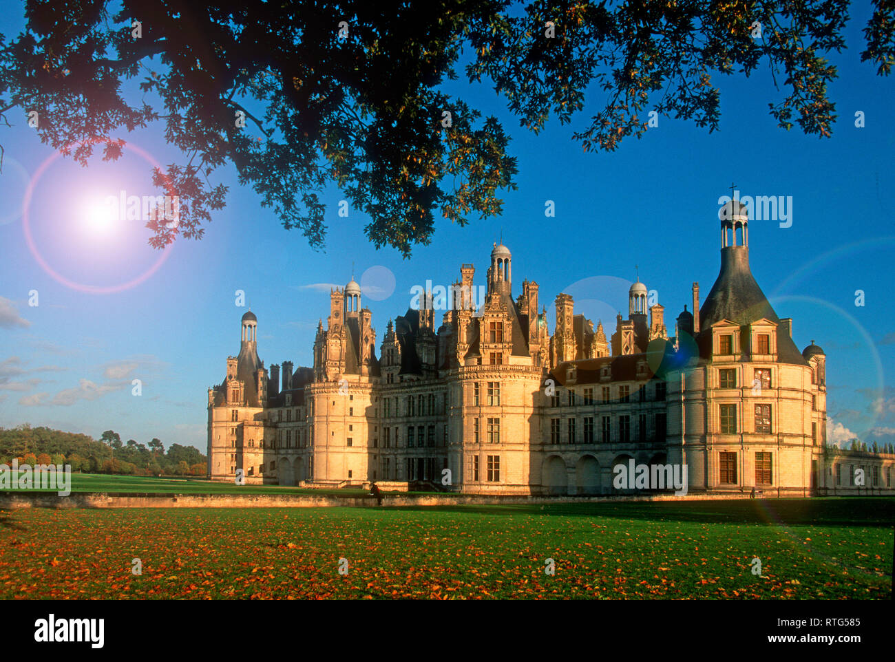 Chateau de chambord in chambord hi-res stock photography and images - Alamy