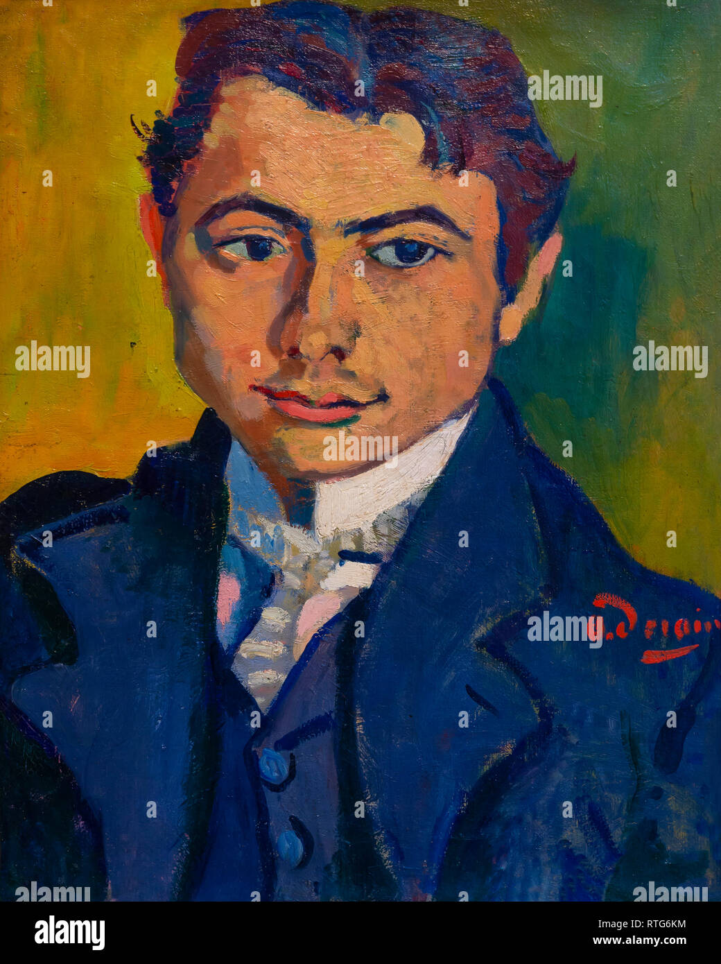 A Portrait of Bartolomeo Savona, Andre Derain, 1906 Stock Photo - Alamy