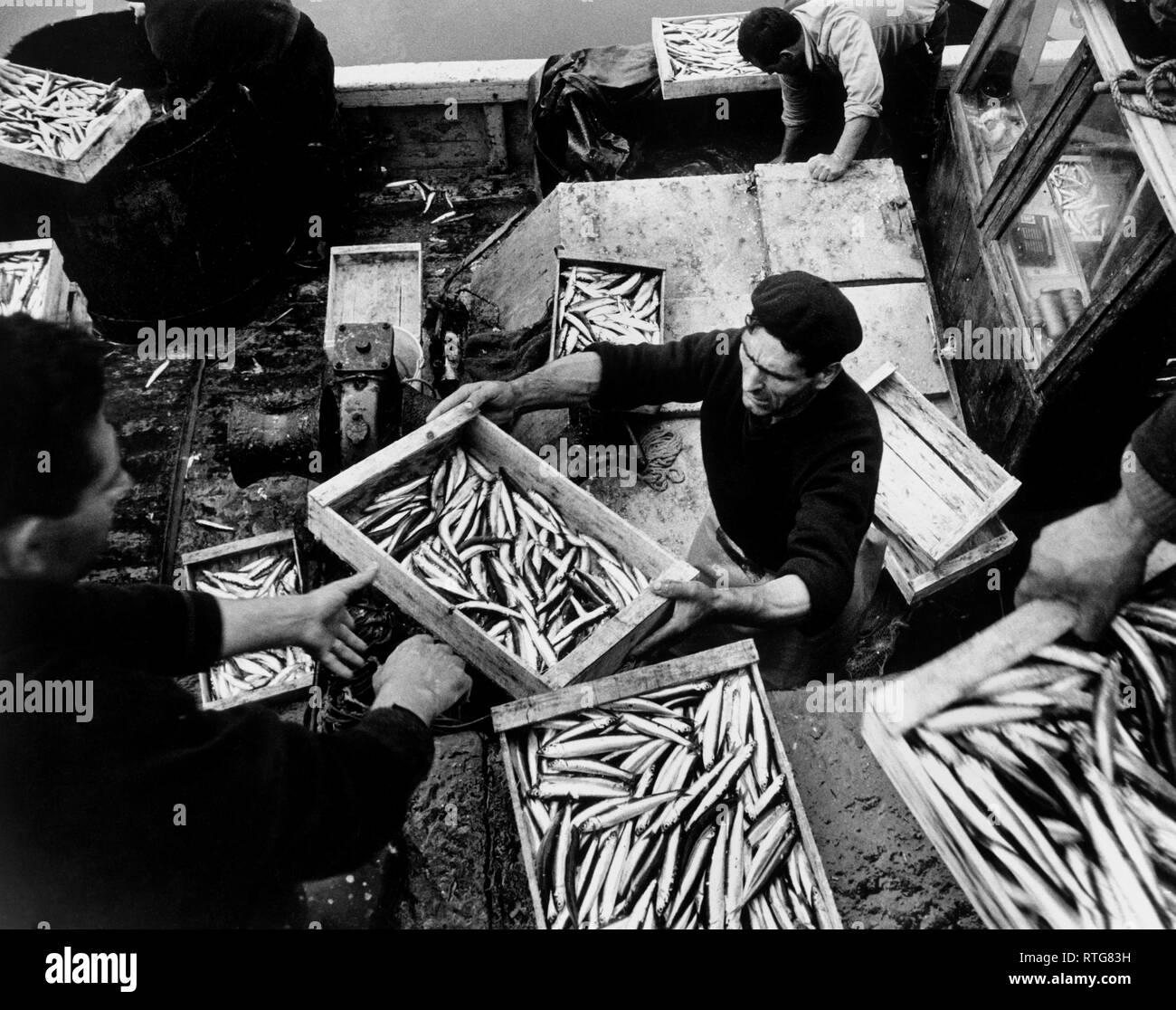 Fish vessel Black and White Stock Photos & Images - Alamy