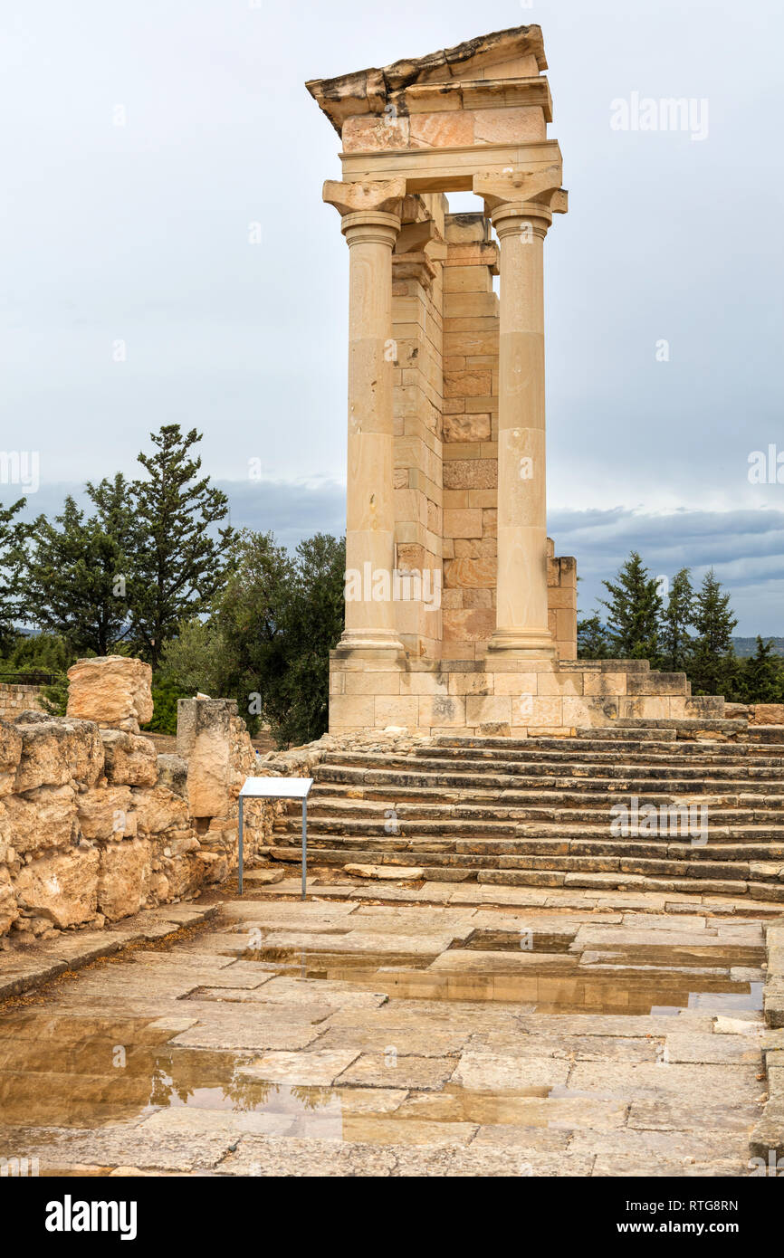 ancient Greek city Kourion, near Limassol, Cyprus Stock Photo - Alamy