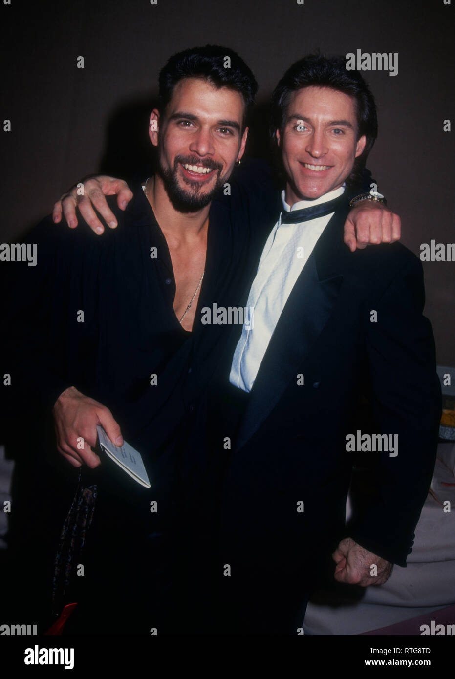 BEVERLY HILLS, CA - FEBRUARY 4: Actor Robert Kelker-Kelly and actor ...