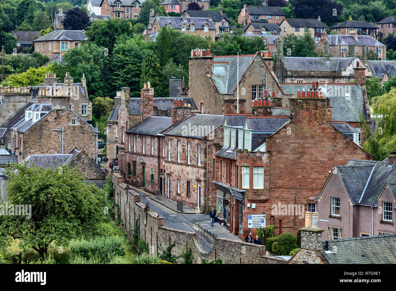 Melrose scotland hi-res stock photography and images - Alamy