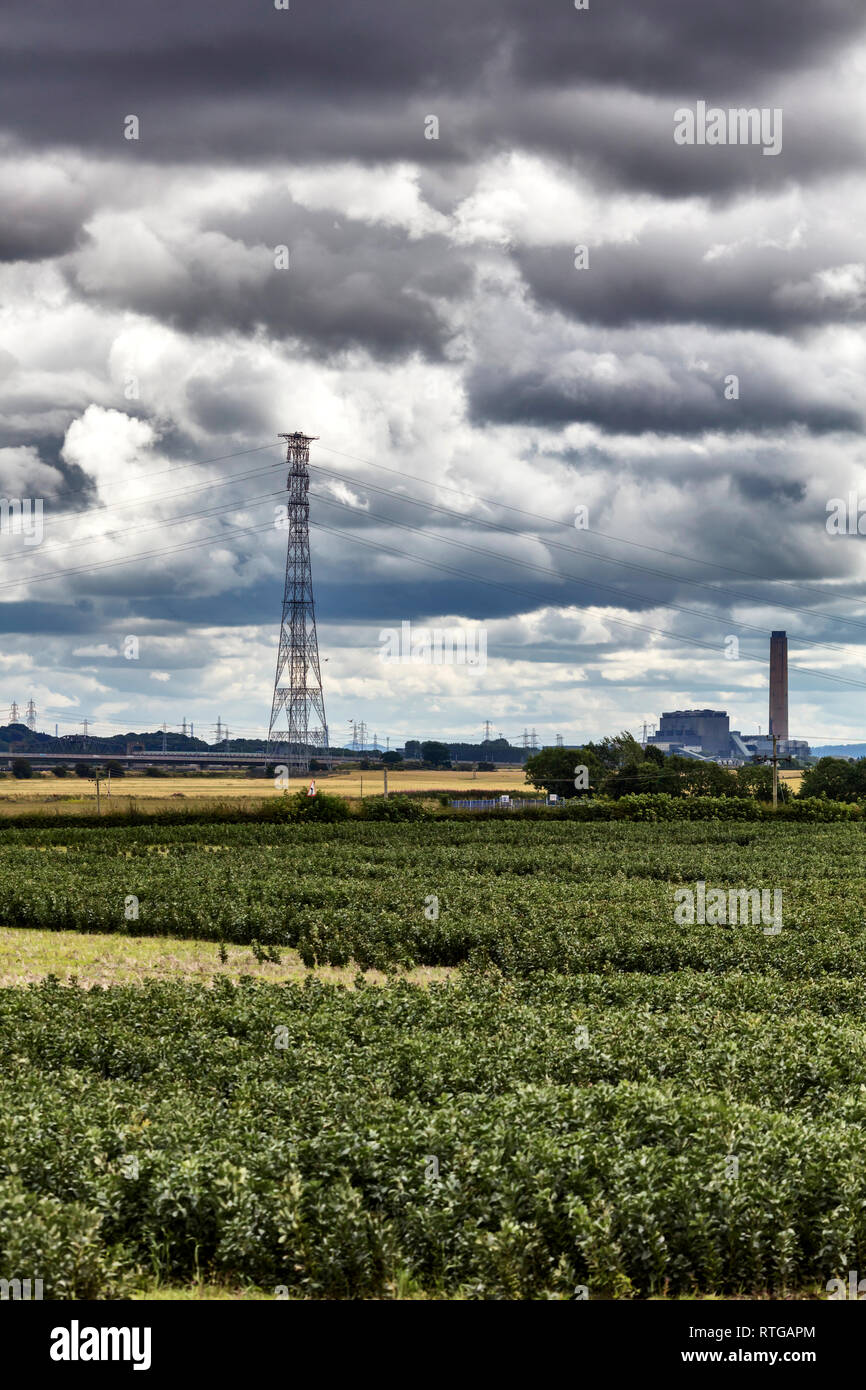 Highlands landscape, Dunmore, Scotland, UK Stock Photo - Alamy