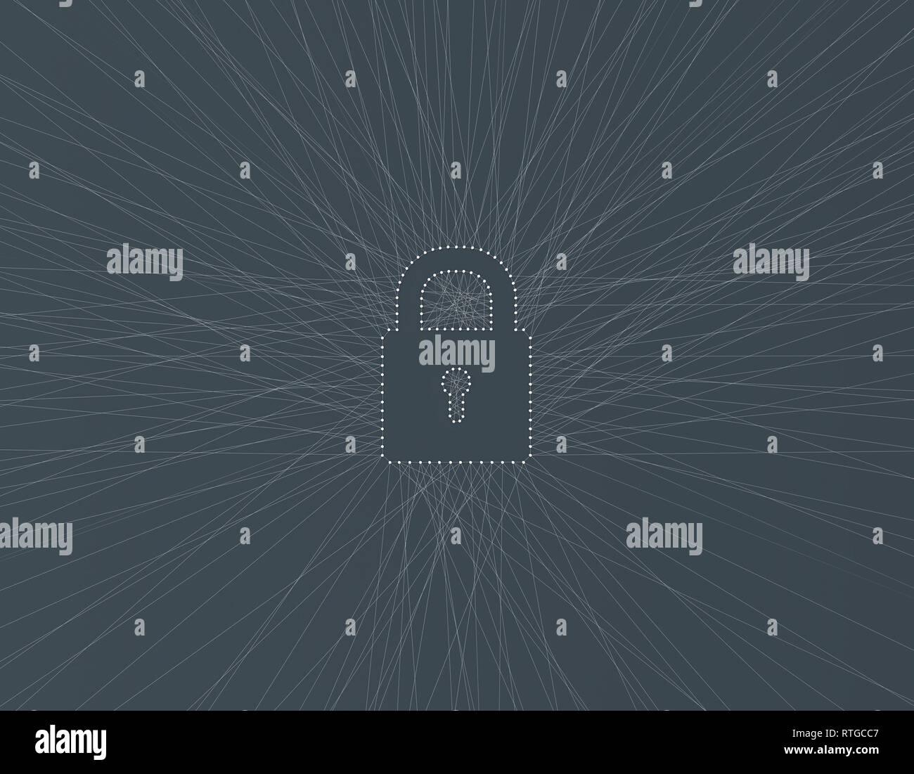Communication data lock hi-res stock photography and images - Alamy