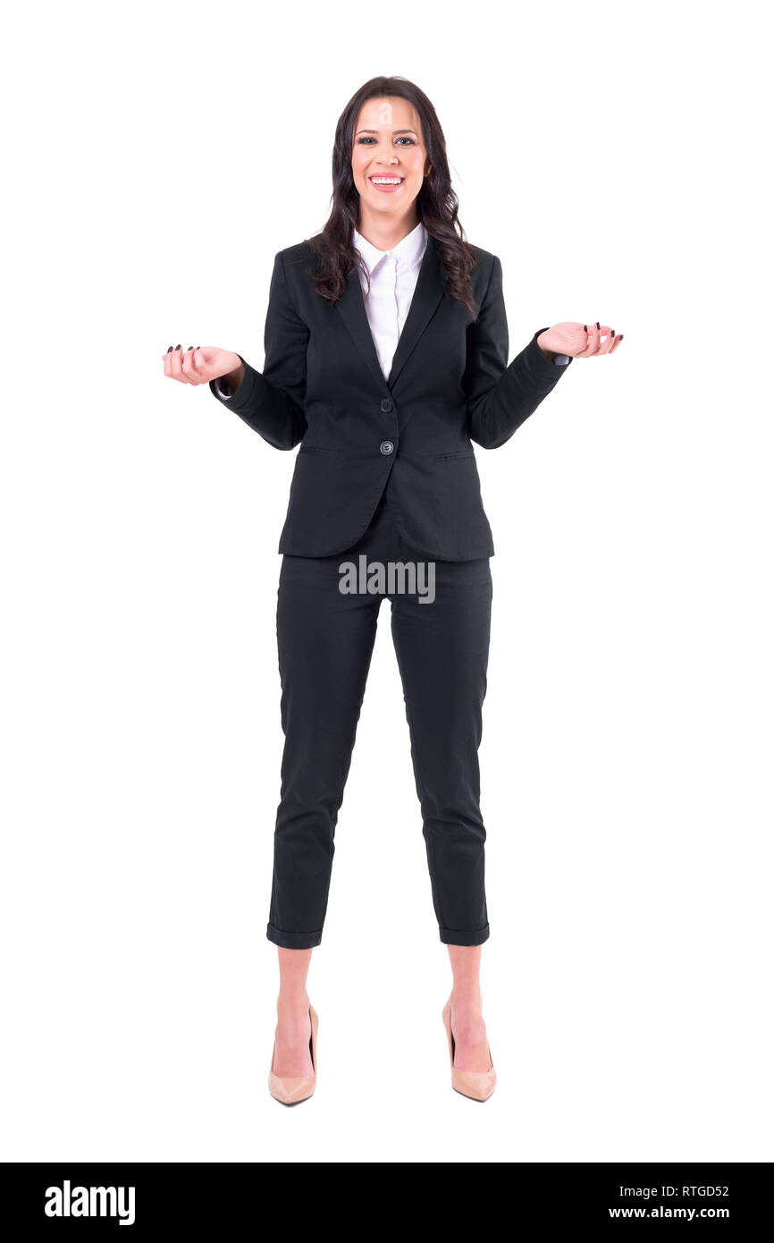 Woman shrugging shoulders hi-res stock photography and images - Alamy