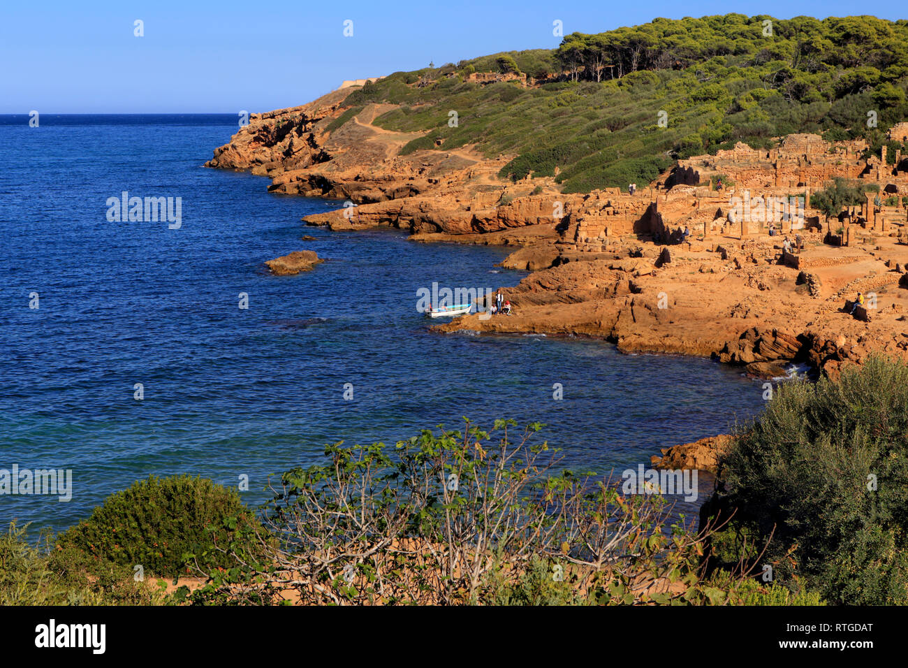 Ruins ancient city tipaza tipaza hi-res stock photography and images ...