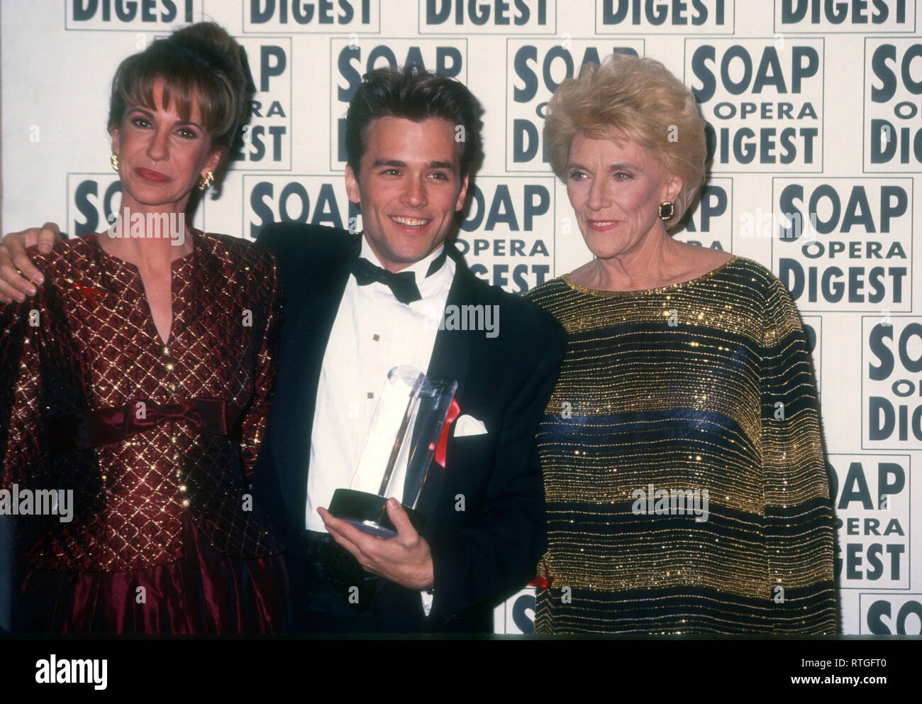 BEVERLY HILLS, CA - FEBRUARY 4: (L-R) Actress Jess Walton, actor Scott ...