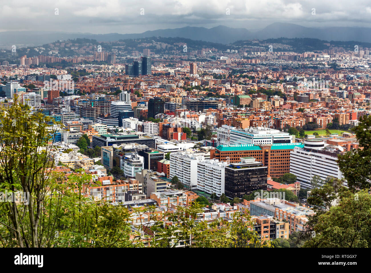 Cityscape, Bogota, Colombia Stock Photo - Alamy