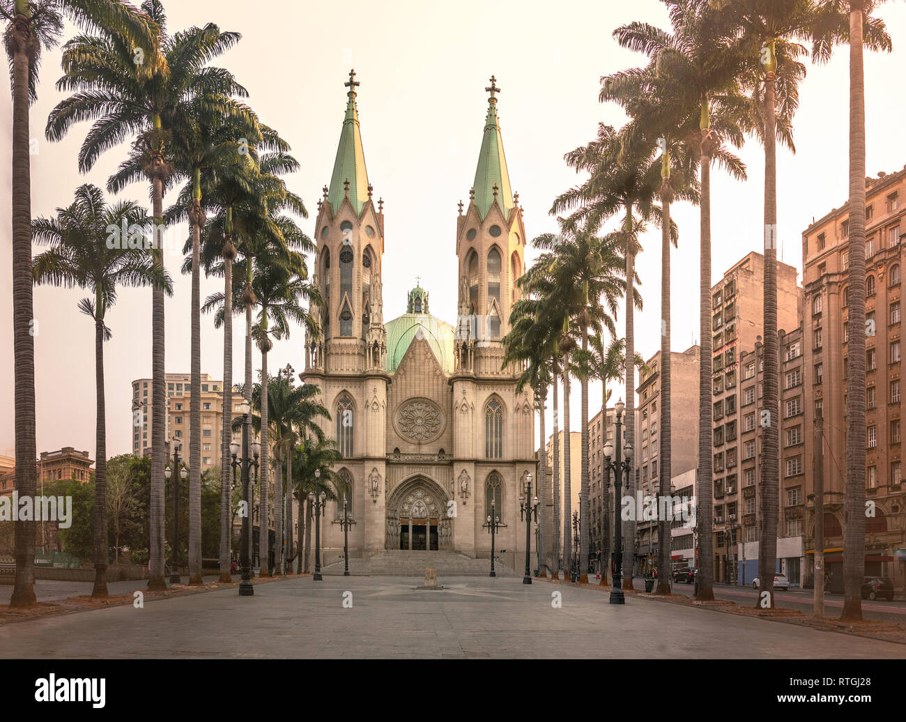 Se Cathedral - Sao Paulo, Brazil Stock Photo - Alamy