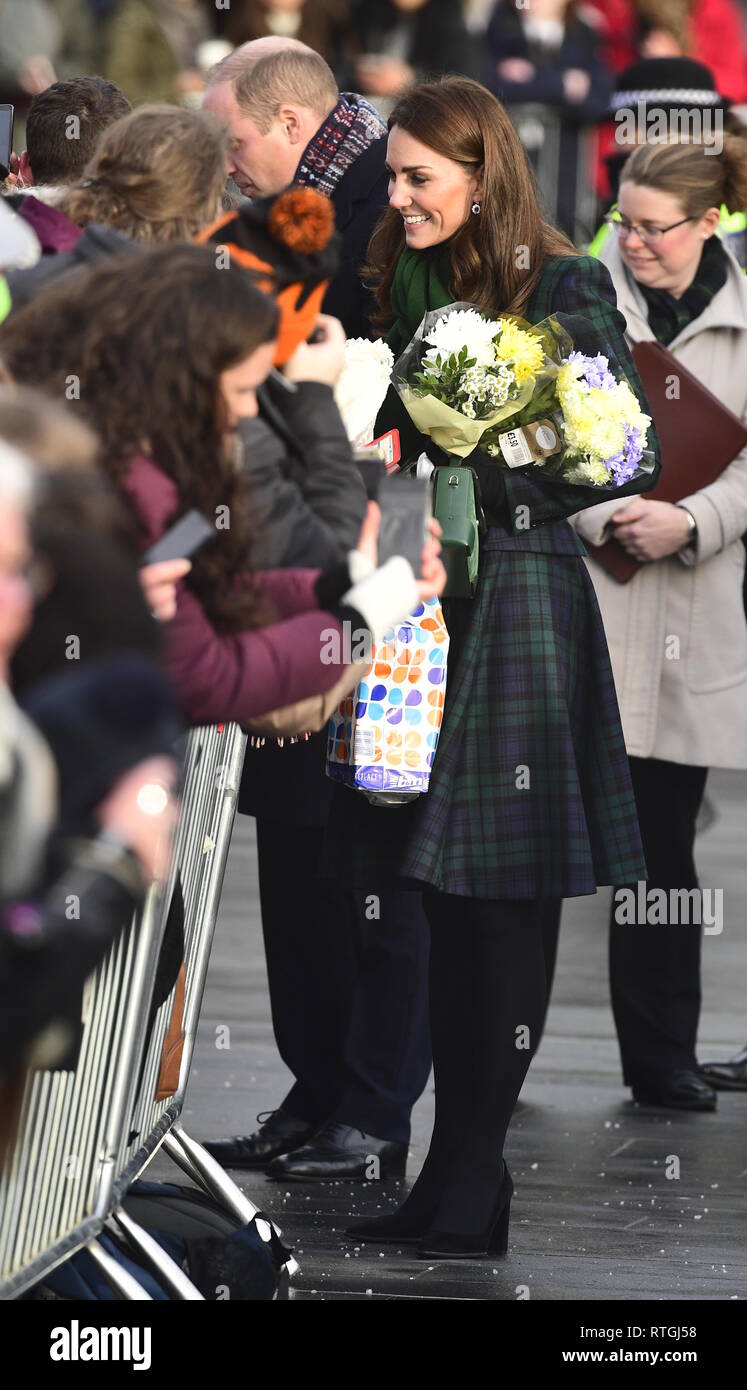 The Duke and Duchess of Cambridge officially open the V&A Museum in ...