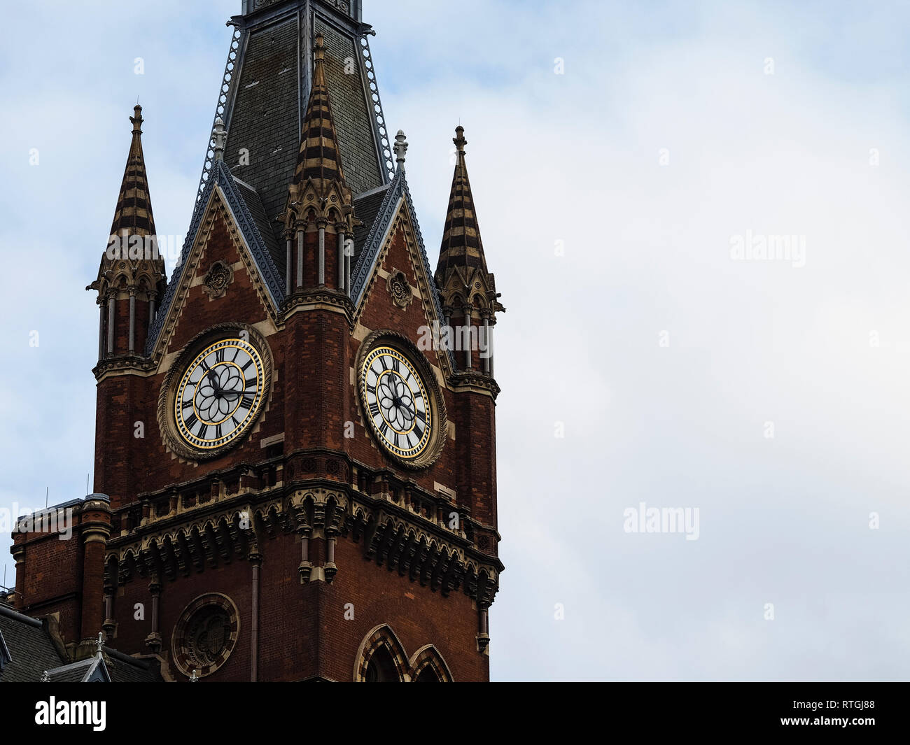 St Pancras Station Stock Photo - Alamy