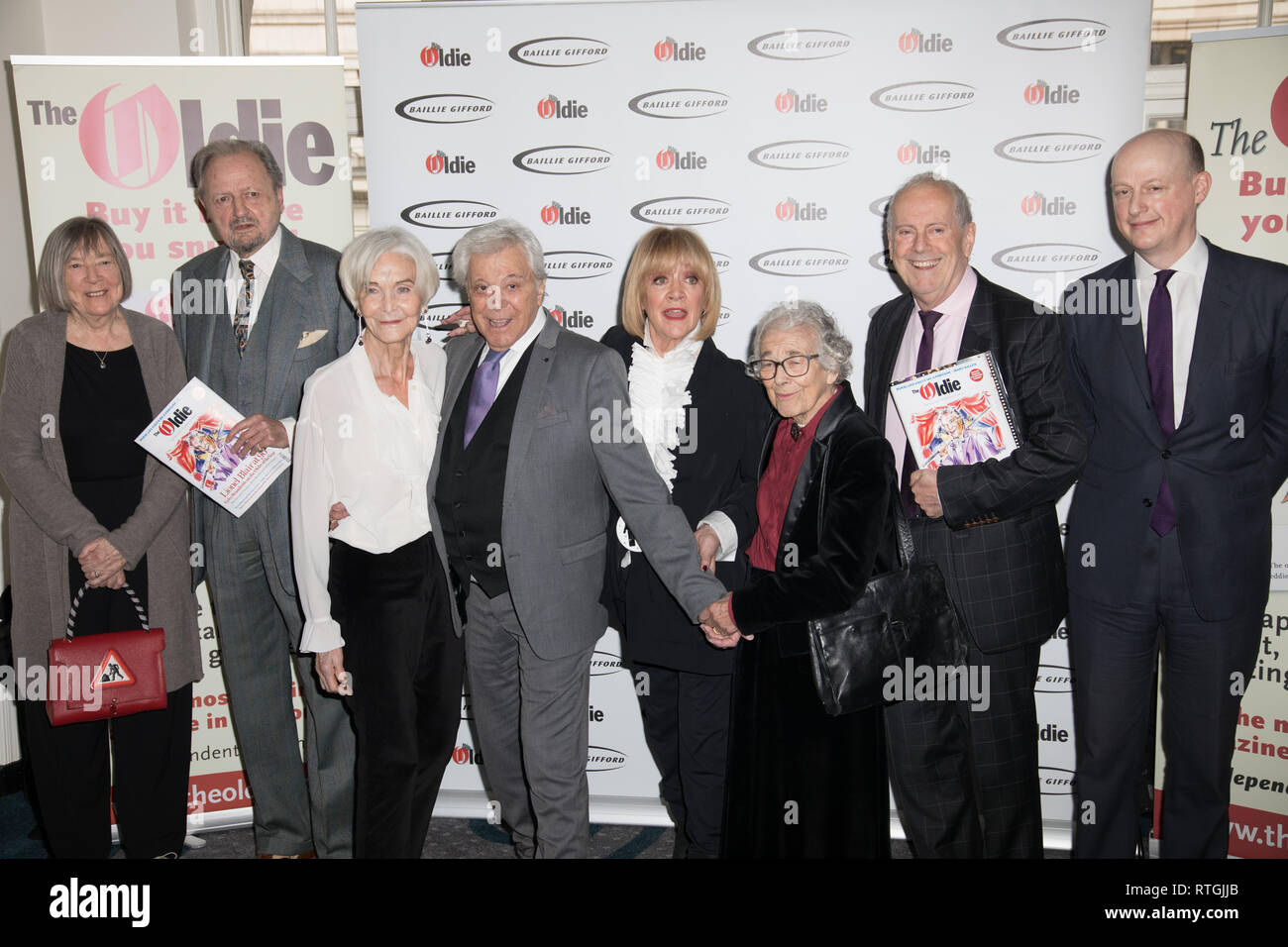 Celebs attend The Oldie of the Year Awards 2019 Featuring: Margaret ...