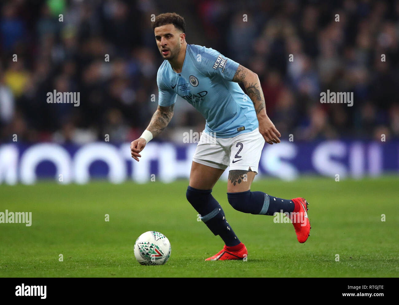 Manchester City's Kyle Walker Stock Photo - Alamy