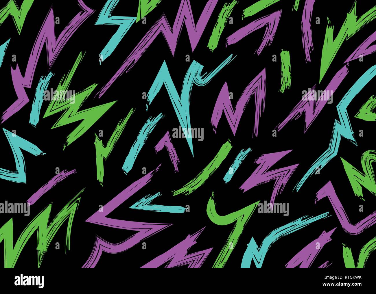 Bold Scribble abstract background. Vector illustration. Great for frame ...