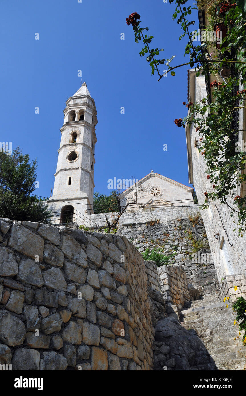 Church of Our Lady of the Rosary, Perast, Montenegro Stock Photo - Alamy