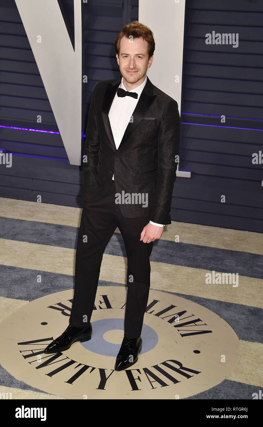 BEVERLY HILLS, CA - FEBRUARY 25: Joseph Mazzello attends the 2019 ...