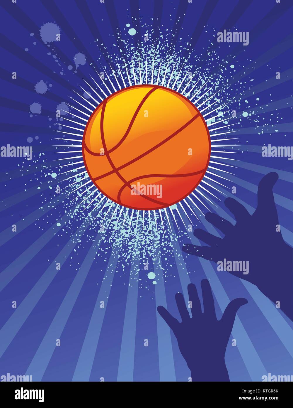 Team ball pass Stock Vector Images - Alamy