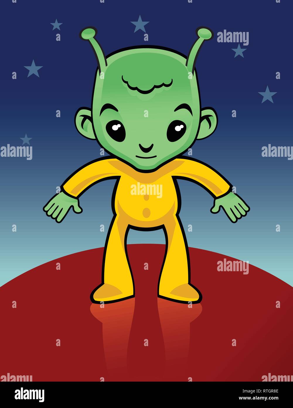 Cartoon funny slime monster hi-res stock photography and images - Alamy