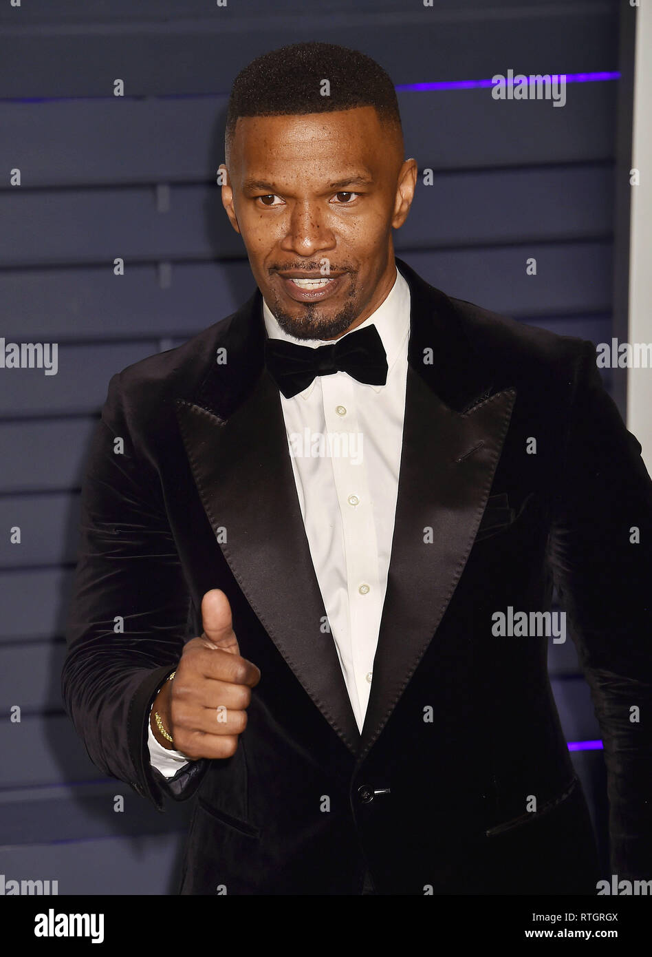 BEVERLY HILLS, CA - FEBRUARY 25: Jamie Foxx attends the 2019 Vanity ...