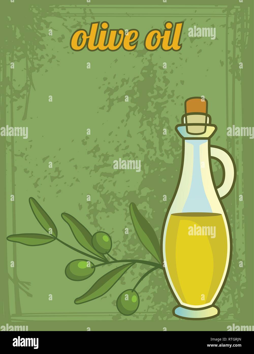 Olive oil bottle vector vectors hi-res stock photography and images - Alamy