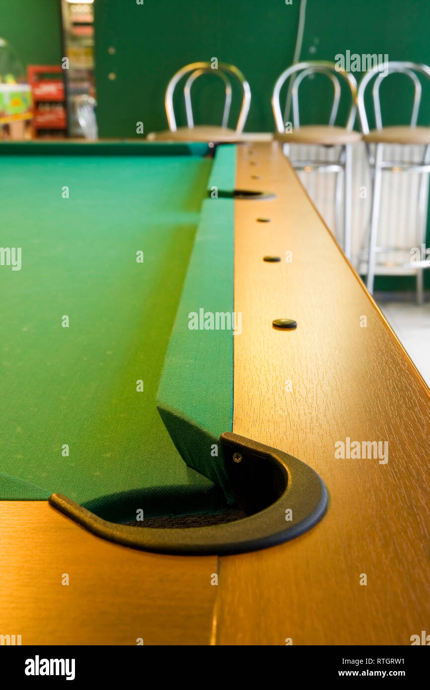 Trendy bar with pool table hi-res stock photography and images - Alamy