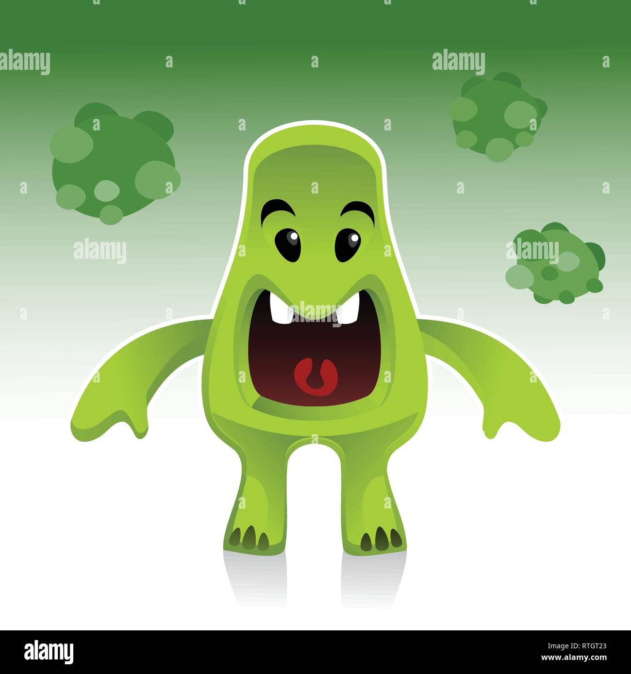 Bacterium cartoon hi-res stock photography and images - Alamy