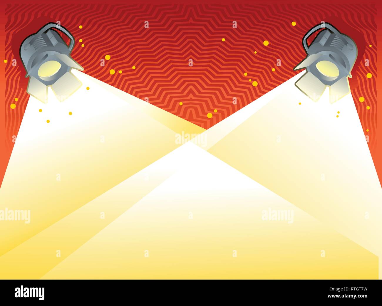 Spotlight stage Stock Vector Images - Alamy