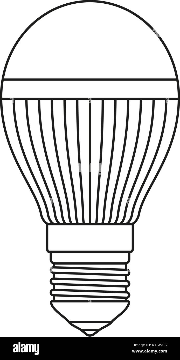 Halogen spotlight bulb Stock Vector Images - Alamy