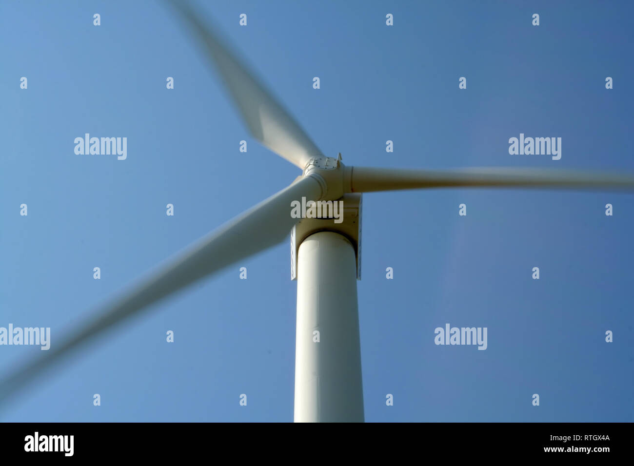 big windmill generating pure energy Stock Photo - Alamy