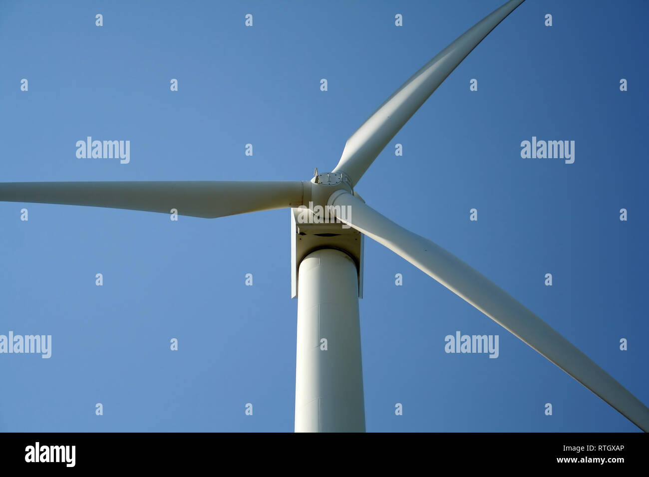 big windmill generating pure energy Stock Photo - Alamy