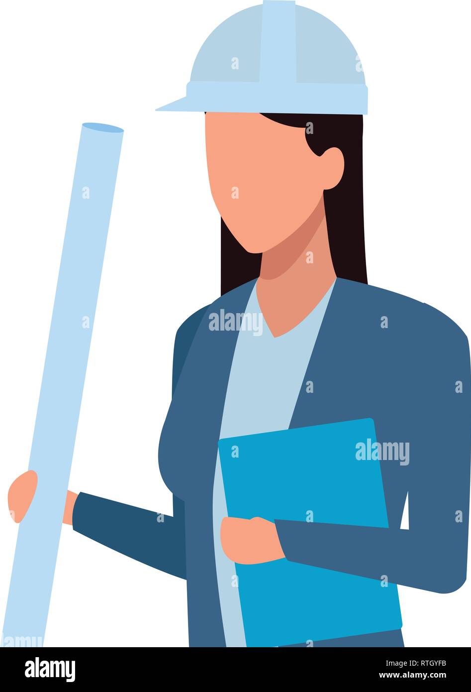 Architect worker avatar Stock Vector Image & Art - Alamy