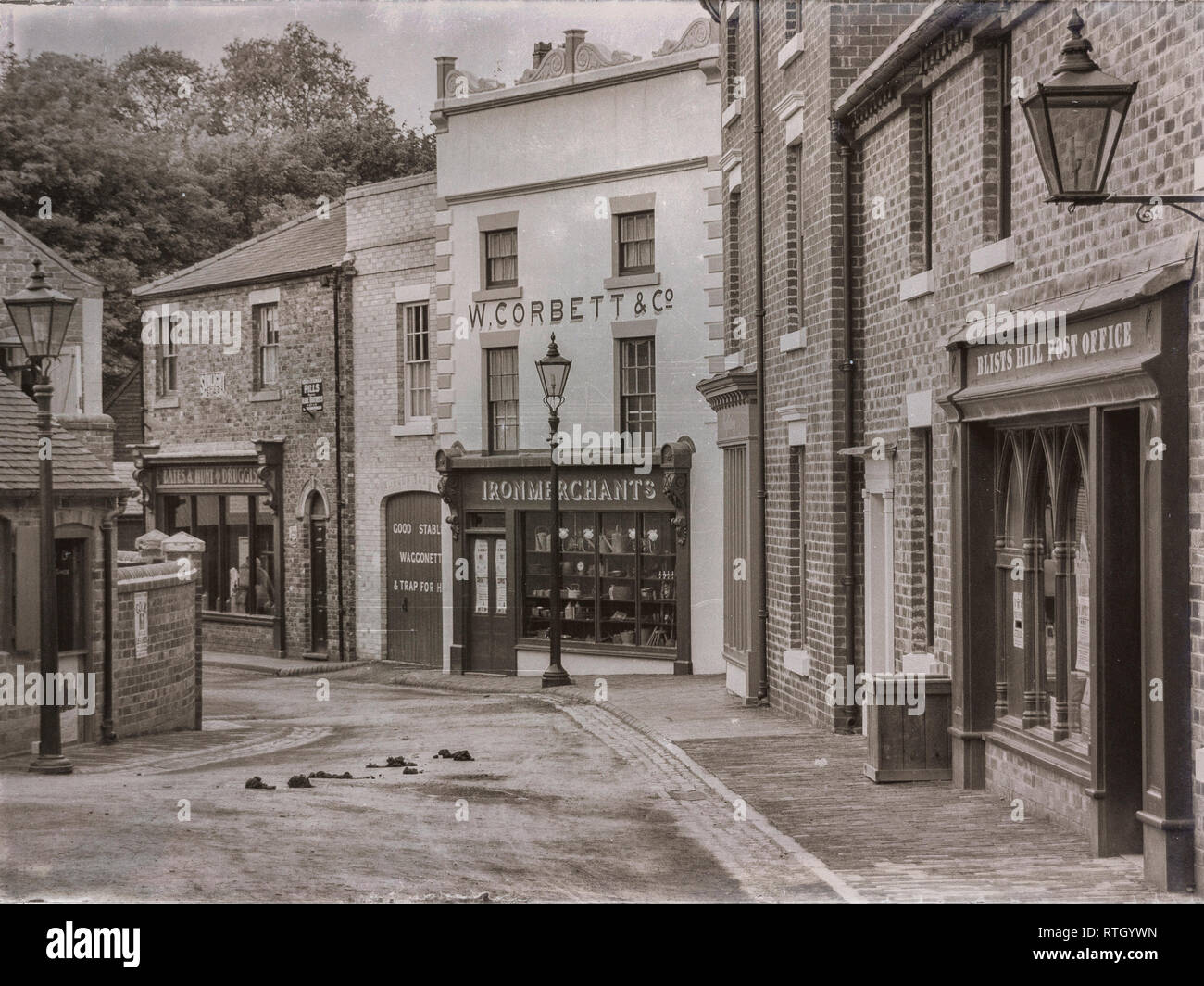 Blists Hill Museum Stock Photo - Alamy