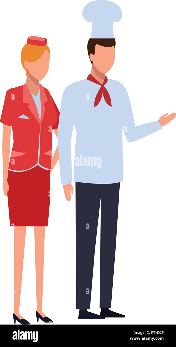 Chef steward hi-res stock photography and images - Alamy