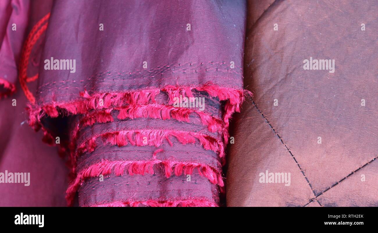 Close up surface of beautiful textile fabrics in high resolution Stock ...