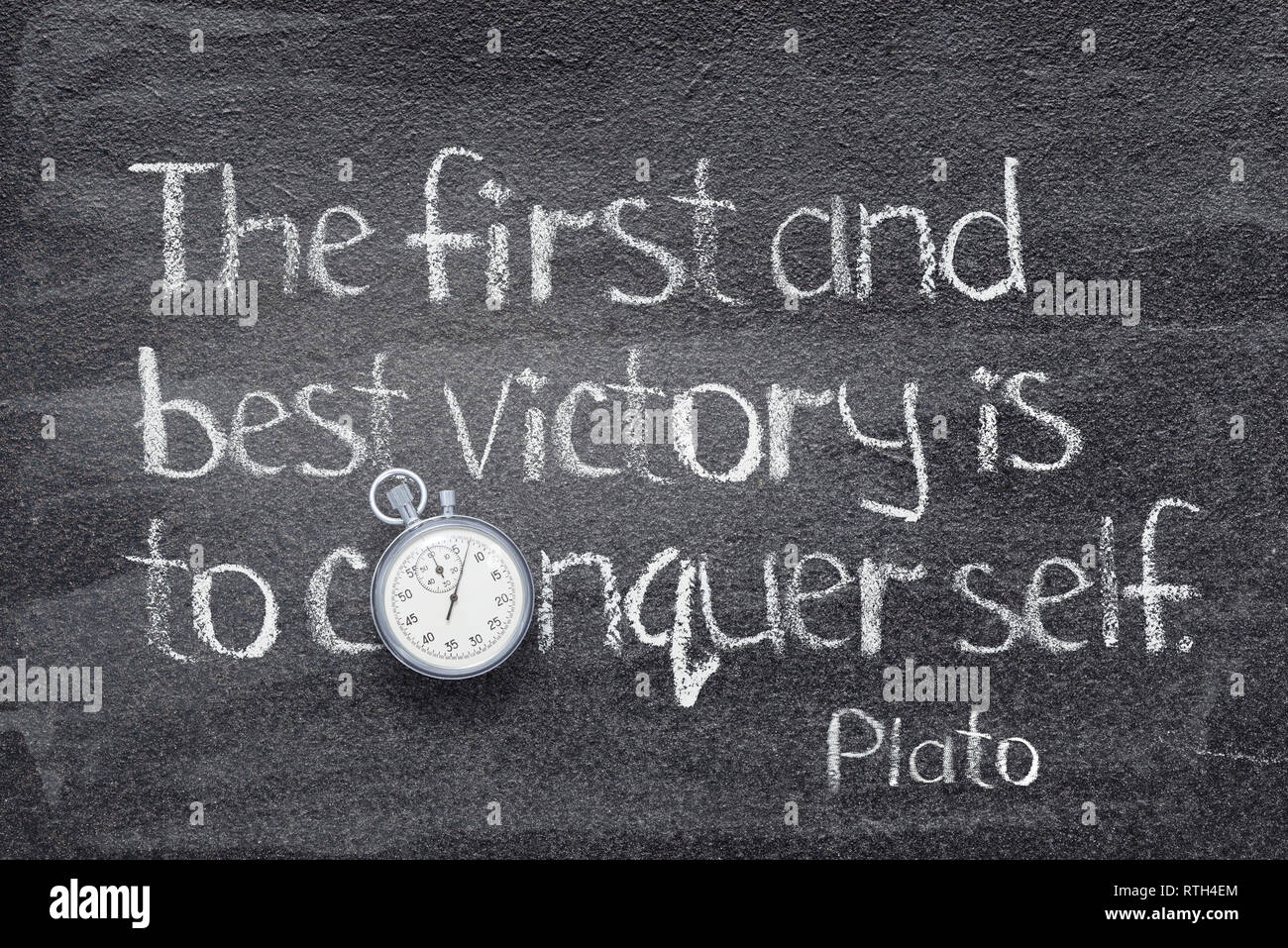 The first and best victory is to conquer self - quote of ancient Greek ...